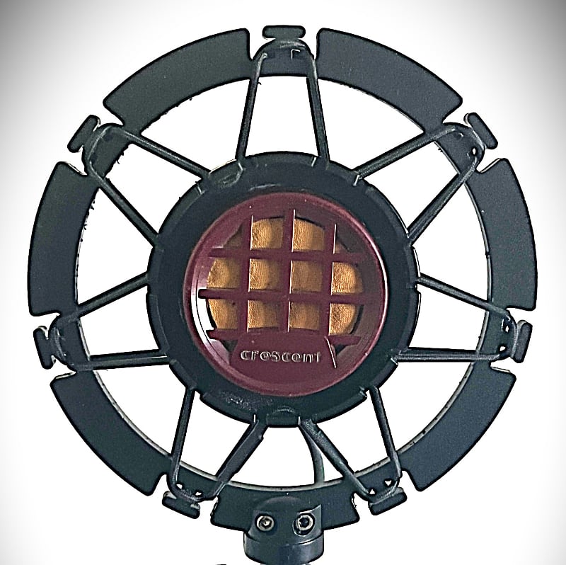 Vintage 1930's Style Ring-Mounted Dynamic Microphone, | Reverb