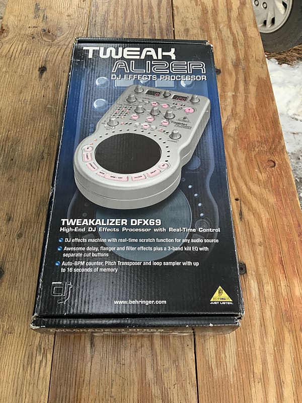 Behringer Tweakalizer DJ Effects Processor - Silver | Reverb