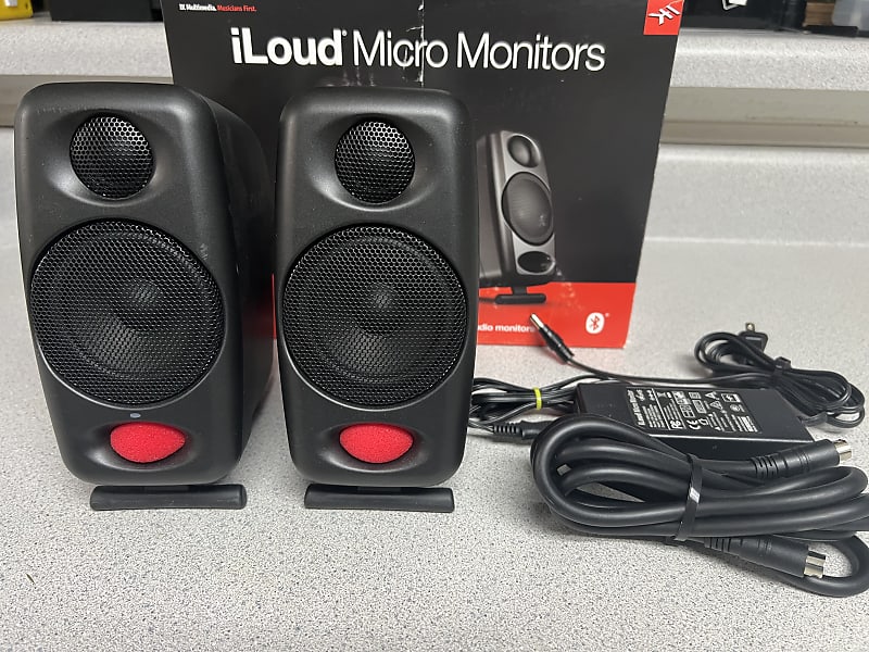 IK Multimedia iLoud Micro monitors 2022 - Black | Reverb