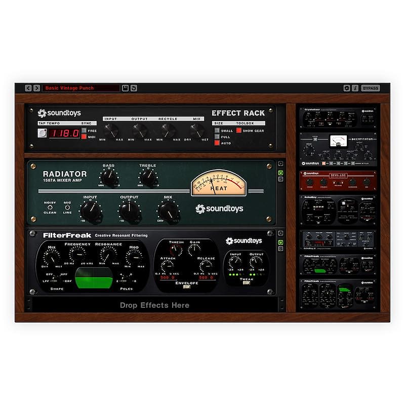 SoundToys Effect Rack 5 Software (Download) | Reverb