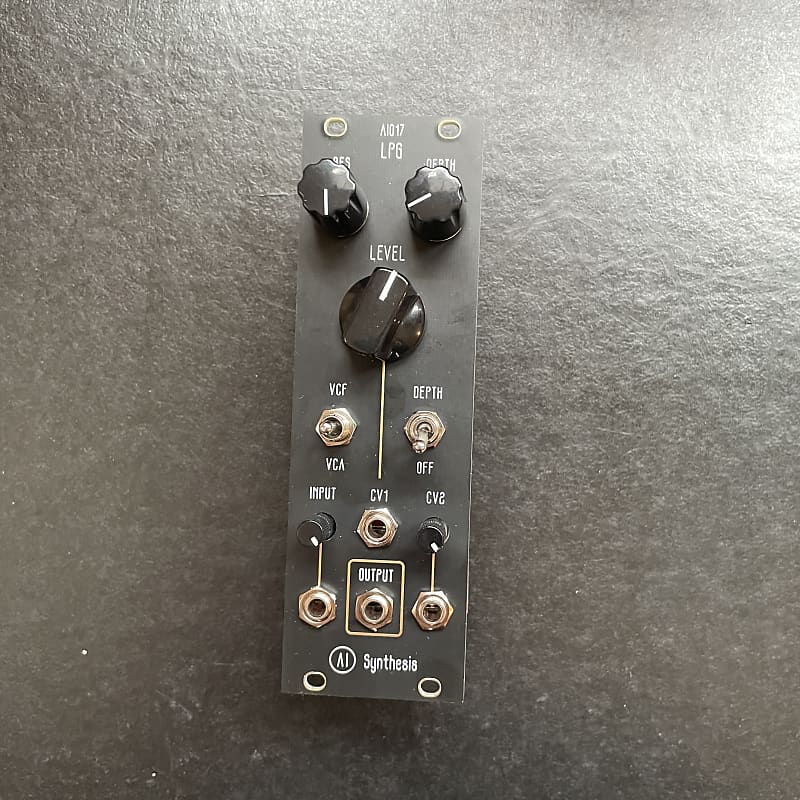 AI Synthesis AI017 LPG Low Pass Gate - Black | Reverb