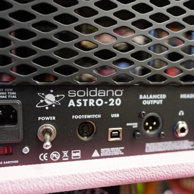 Soldano ASTRO-20 PINK TOLEX 20-Watt Tube Guitar Head - IR | Reverb
