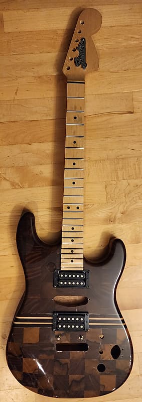Warmoth Stratocaster, Checker-Board Pattern | Reverb
