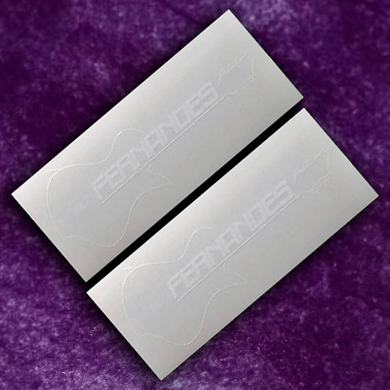 FERNANDES GUITARS STICKER (2 PACK) INSANELY RARE LIMITED | Reverb
