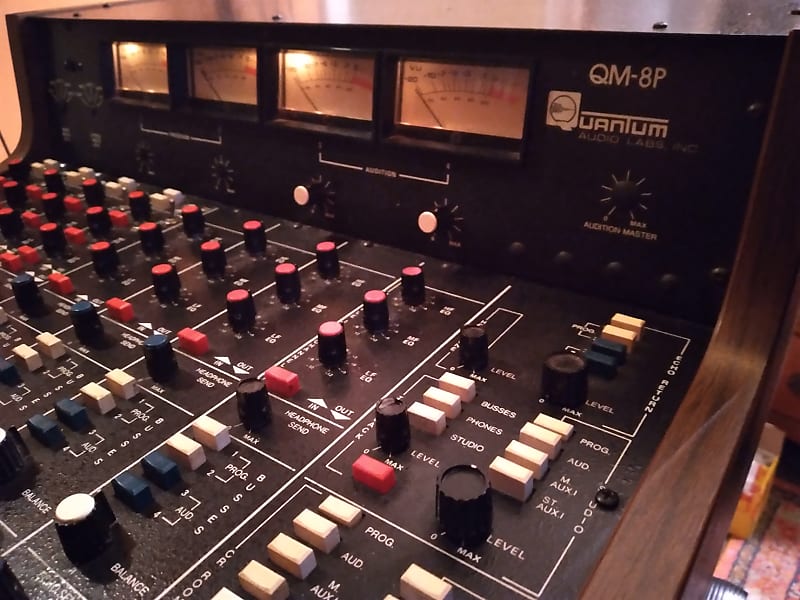 Vintage Quantum Audio Labs QM-8P Mixing Console | Reverb