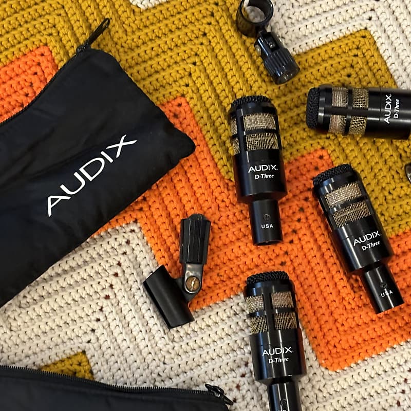 Audix D-Three Drum Mic Pack - Great Condition with Original | Reverb