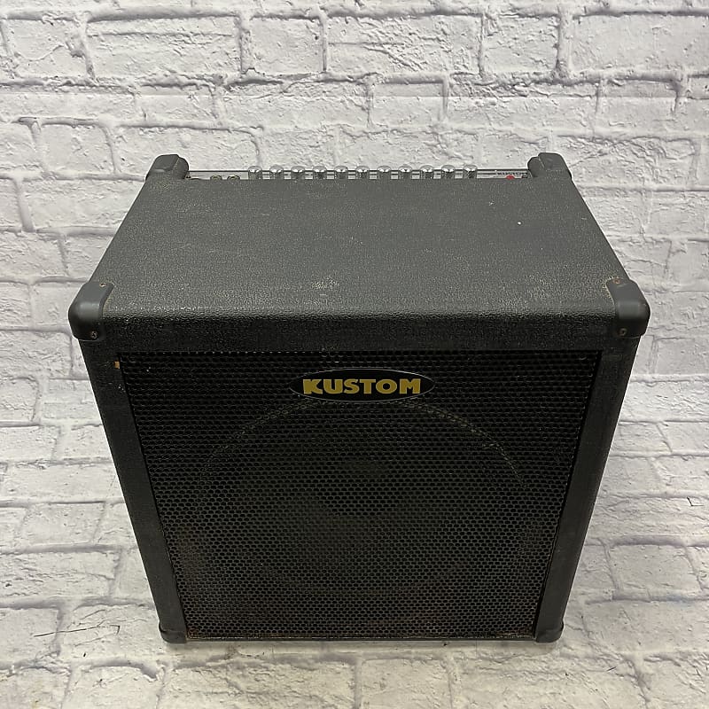 Kustom KBA100 1x15 Bass Combo Amp | Reverb
