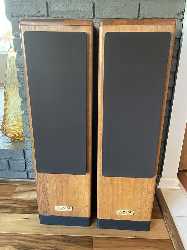 Vintage Pair of Advent Heritage Speakers Re-Foamed Speakers | Reverb