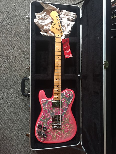 Fender Telecaster 2014 Paisley Pink | Reverb