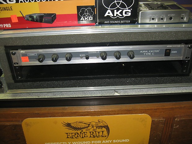 Aphex Systems Aural Exciter Type C with 2 space Anvil Flight | Reverb