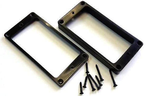 Aged 59 LP M69 Arched Pickup Mounting Rings Black fits to Les | Reverb