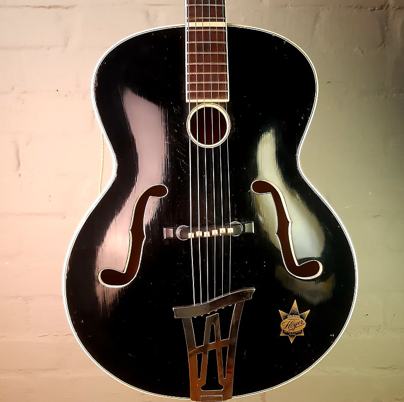 C1955 Hoyer "Herr im Frack" solid archtop | Reverb