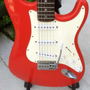 Samick Stratocaster 1980-1990? Red | Reverb