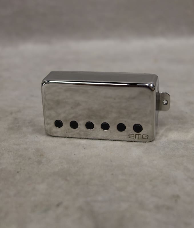 EMG 57 humbucker bridge pickup with nickel cover | Reverb