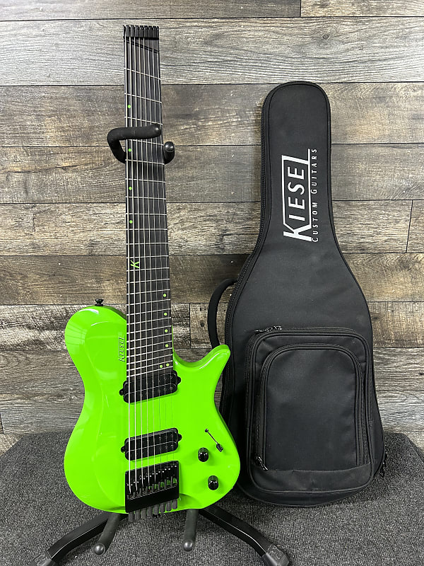 Kiesel Zeus 8-String Electric Guitar Racing Green w/ Case | Reverb