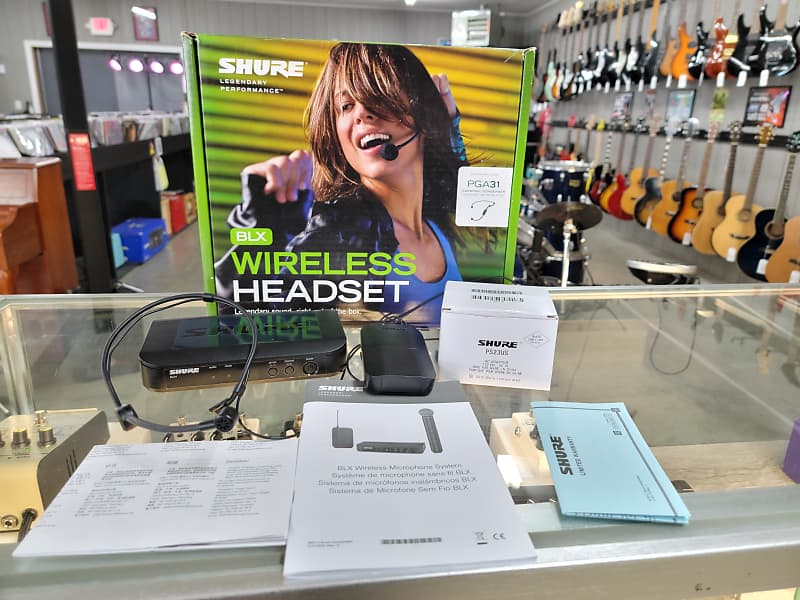 Shure BLX Wireless Headset - Black | Reverb