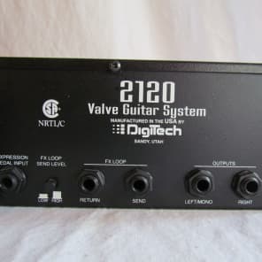 DigiTech 2120 Artist Valve Guitar System - Preamp & Effects | Reverb