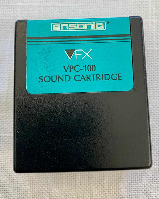 Ensoniq VFX VPC-100 patch cartridge. VFX, VFX-SD AND SD-1 | Reverb