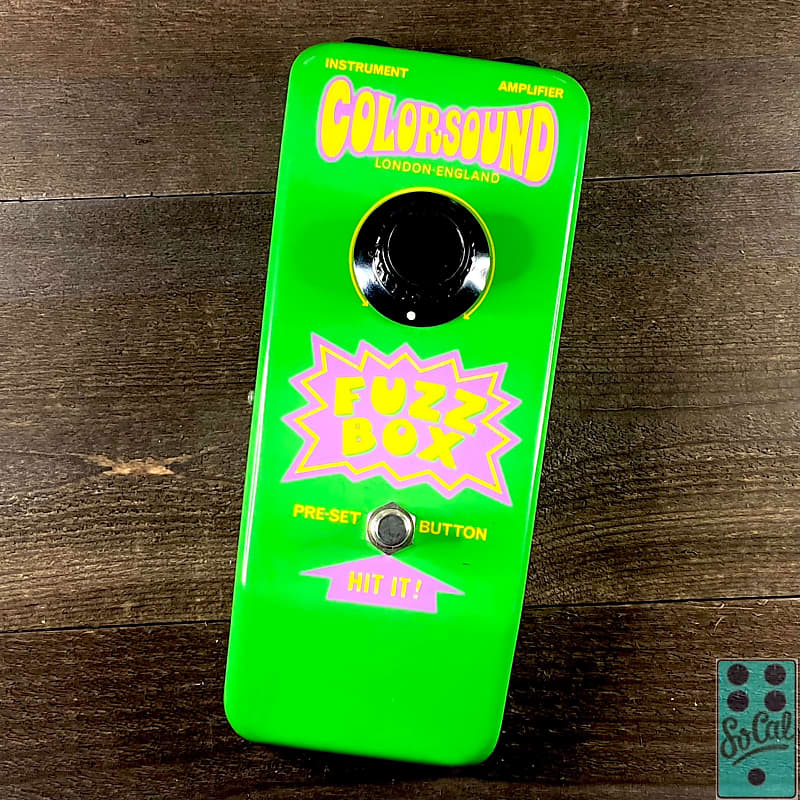 Sola Sound Colorsound Fuzz Box “The Toxic Avenger” by D*A*M! | Reverb