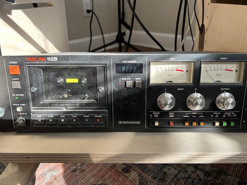 TASCAM 112B Pro Cassette Deck | Reverb