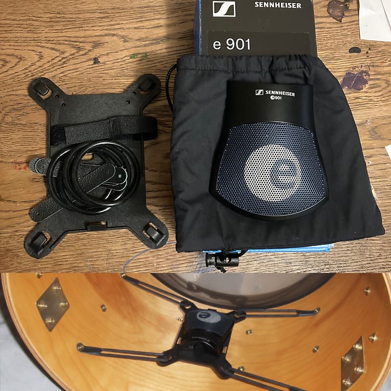 Sennheiser E901 mic and Kelly Shu mount | Reverb