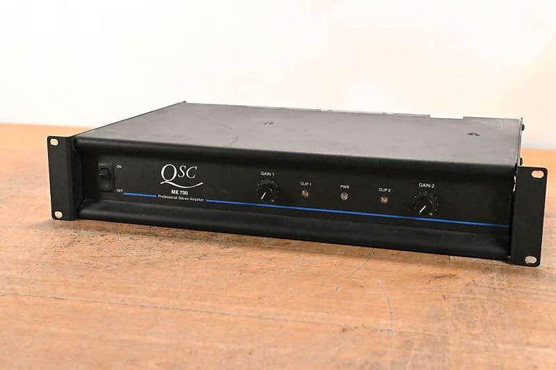 QSC MX 700 2-Channel Power Amplifier CG01SSF | Reverb