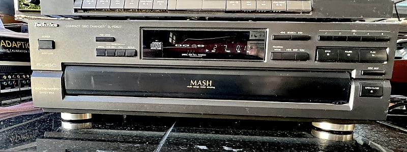 Technics SL-PD627 5 Disc Carousel CD Player Changer; Tested | Reverb