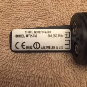 Shure UT2-FM 2010 Black / Chrome | Reverb