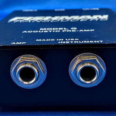 Fishman Acoustic Pre Amp Model G | Reverb