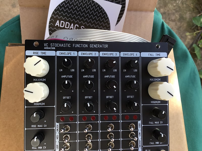 Addac 506 VC stochastic function generator 2023 - Black | Reverb