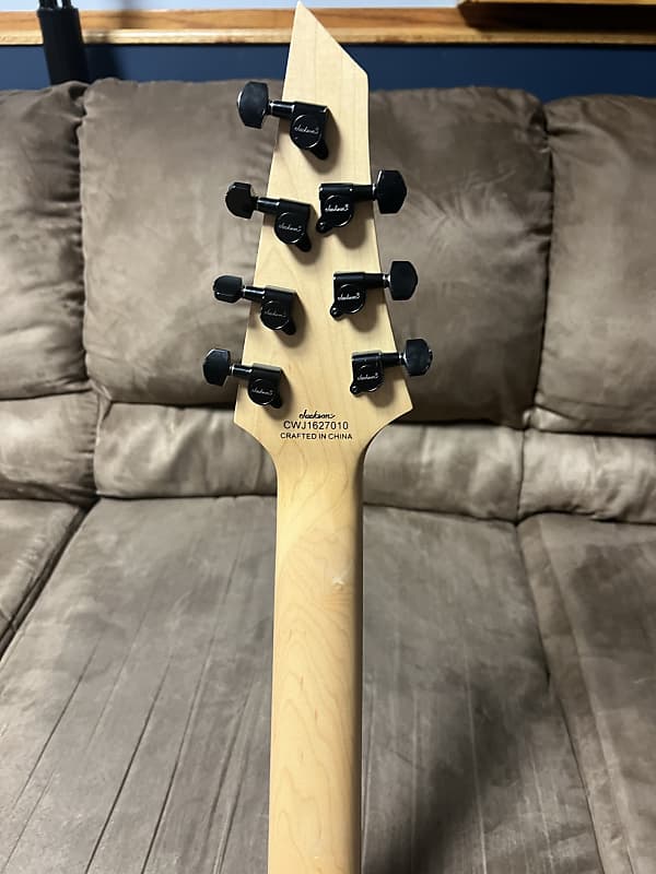 Jackson 7 String black | Reverb