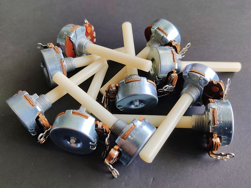 10x CTS NOS 50K Log Potentiometer Pot for Amps and Pedals | Reverb