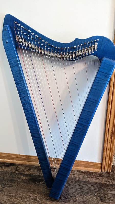 Harpsicle Blue Flamed Maple Special Edition 2020 with Pickup | Reverb