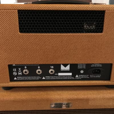 Morgan Amplification Tweed 20 - 20 Watt Guitar Amplifier Head | Reverb