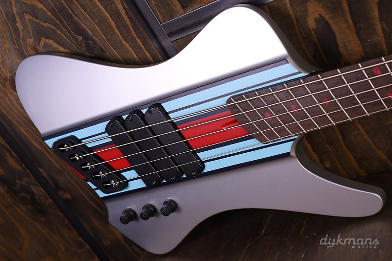 Dingwall D-Roc Custom 5 2024 - Martini Porsche Stripe NAMM | Reverb