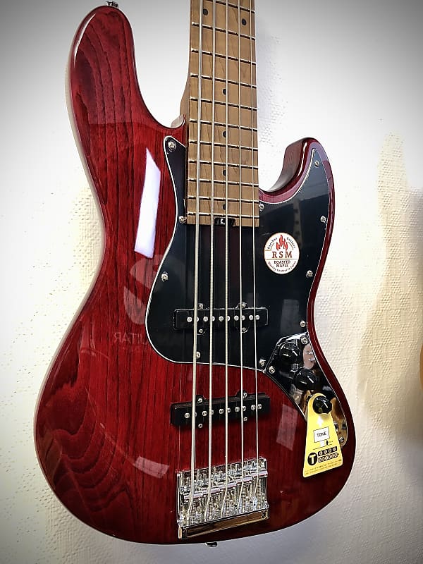 Bacchus WL5 ASH/RSM STR (See Thru Red) | Reverb