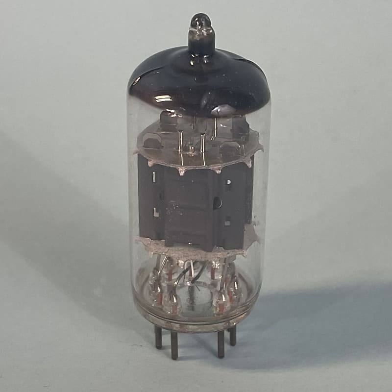 1960s RCA 12AX7 ECC83 Vintage Ribbed Plate Halo Getter Preamp | Reverb