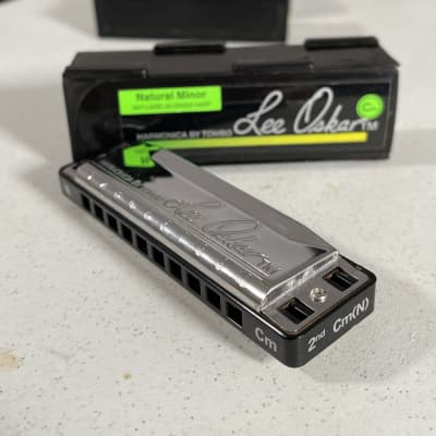 Lee Oskar Natural Minor Harmonica Key of Cm WOW WOW WOW | Reverb