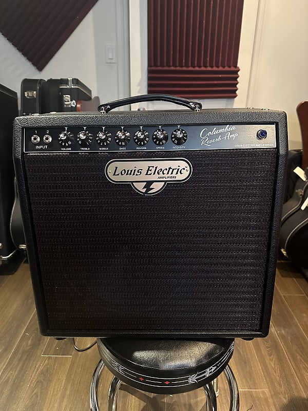 Louis Electric Columbia Reverb Amp Custom 2023 Black / | Reverb