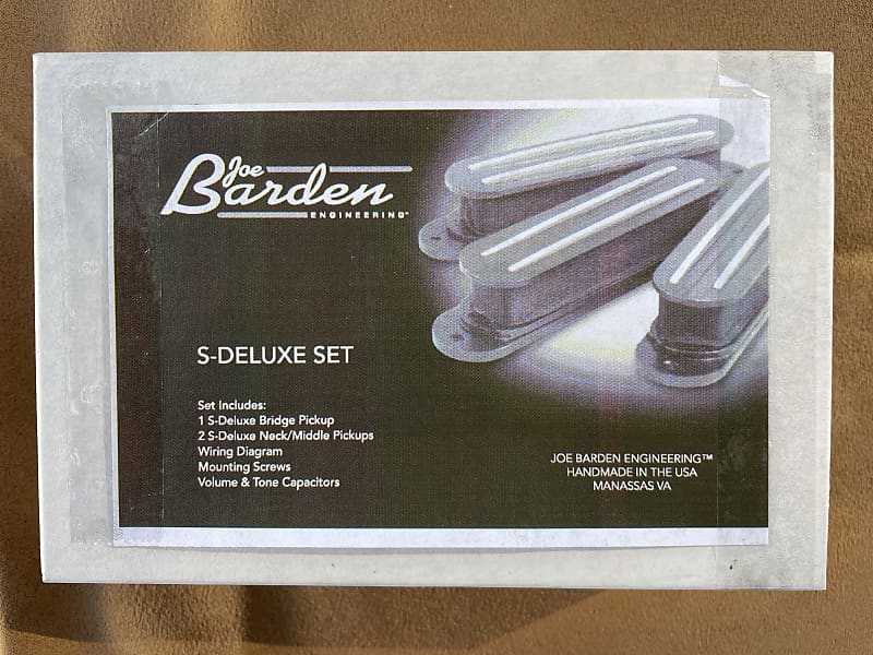Joe Barden S-Deluxe Pickup Set | Reverb