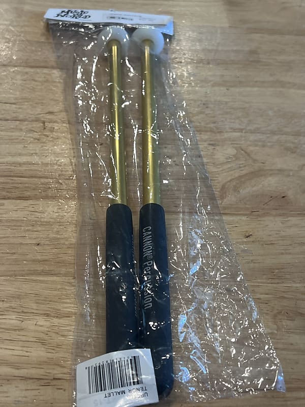 Cannon Percussion Tenor mallet - Gold/black | Reverb