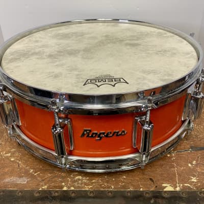 Rogers Dyna-Sonic 5x14" Wood Snare Drum with Beavertail Lugs | Reverb