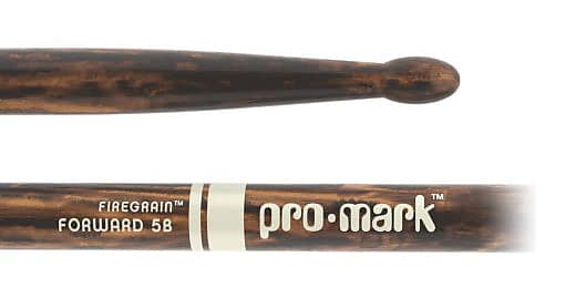 Pro-Mark TX5BW-FG 5B FireGrain Wood Tip Hickory Sticks | Reverb Canada