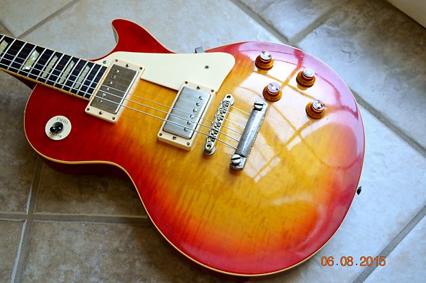 Tokai LS 120 Les Paul Reborn Old 1980 Cherry Sunburst | Reverb