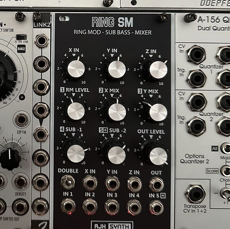 AJH Synth Ring SM Ring Modulator Mixer - Black | Reverb