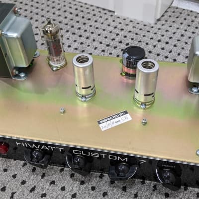 Rare 2005 Hiwatt Custom 7 Head in MINT condition w/ | Reverb Canada