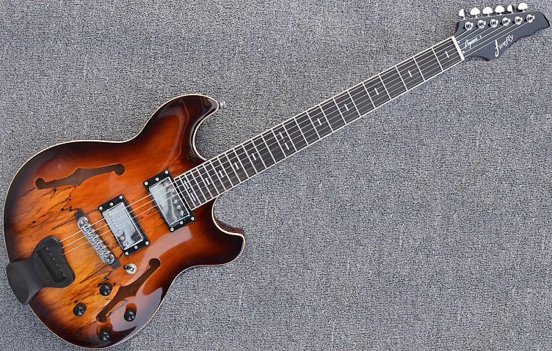 Spalted Maple Hollow Body | Reverb