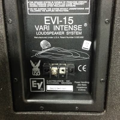 Electro-Voice- EVI-15 , full range loudspeakers, pair | Reverb