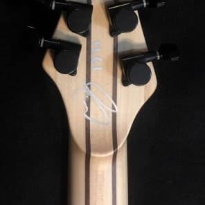 Acacia USA Custom Romulus Modern 6 Buckeye Burl Black Burst | Reverb