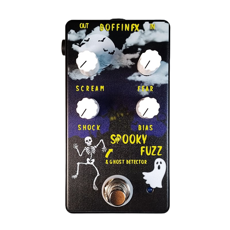 Boffin FX Spooky Fuzz and Ghost Detector Guitar Effects Pedal | Reverb